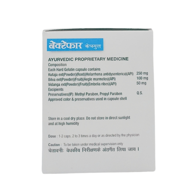 Bactefar (10Caps) – Ayulabs | Bactefar Capsule | Bactefar Capsule Uses