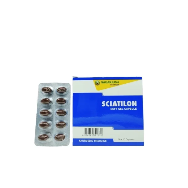 Sciatilon Soft Gel Capsules (10Caps) | Nagarjuna Sciatilon Soft Gelatin ...