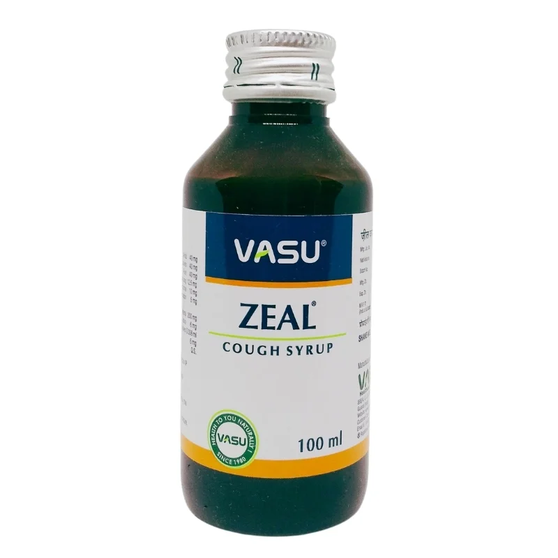 Buy Zeal Cough Syrup SF (100ml) - Vasu Pharma