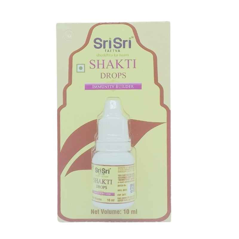 Shakti Drops (10ml) - Sri Sri Tattva - AyurCentral Online