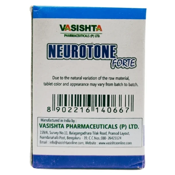 Neurotone forte capsule -10% OFF - Lowest Price in India