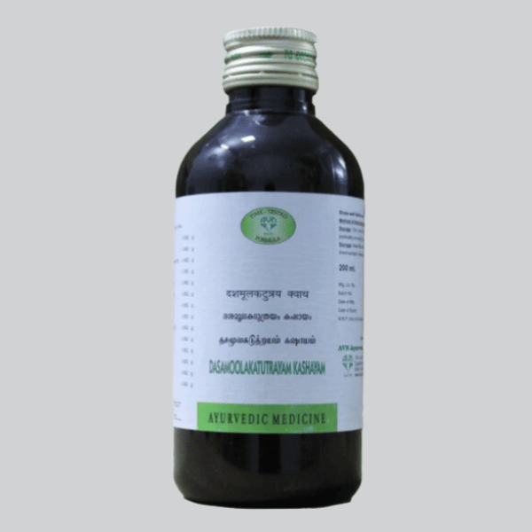 Dasamoolakatutrayam Kashayam (200ml) - Avn Ayurveda - AyurCentral Online