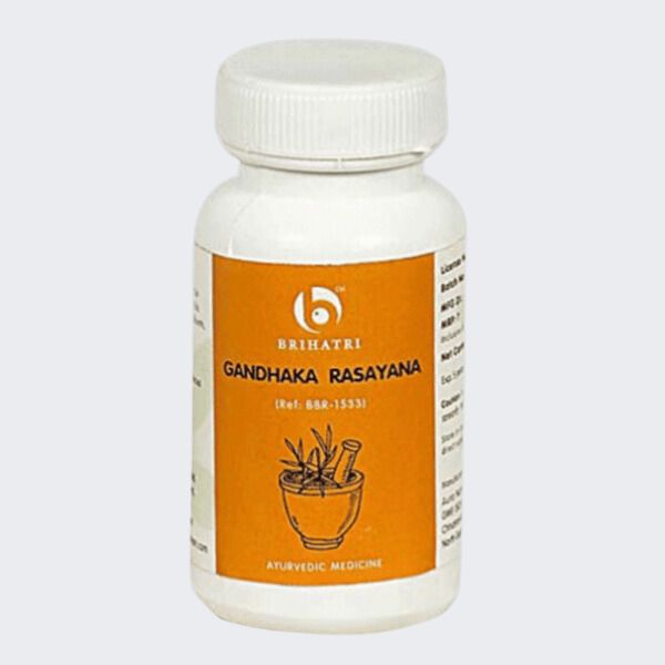 Gandhaka Rasayana (60Tabs) - Brihatri - AyurCentral Online