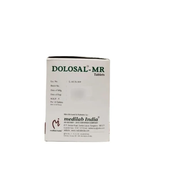 Dolosal-Mr Tablet (10Caps) - Medilab - AyurCentral Online