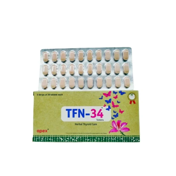Tfn-34 Tablet (30Tabs) - Green Milk Concepts - AyurCentral Online