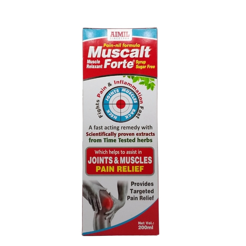 Buy Muscalt Forte Syrup by Aimil (200ml) Online