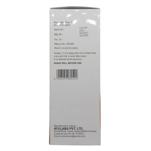 Femton Syrup (200ml) - Ayulabs - AyurCentral Online