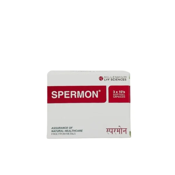 Spermon (10Caps) - Millenium Herbal - AyurCentral Online