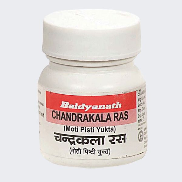 Chandrakala Ras (40Tabs) - Baidyanath - AyurCentral Online