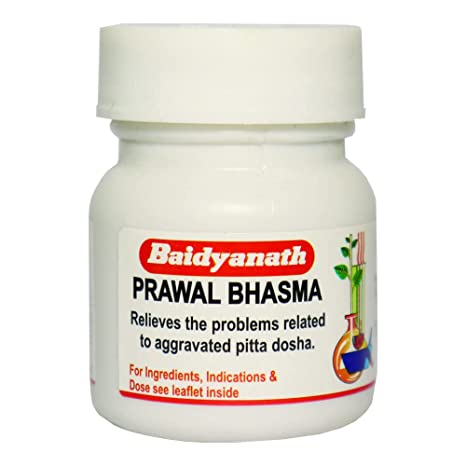 Prawal Bhasma (10gm) - Baidyanath - AyurCentral Online
