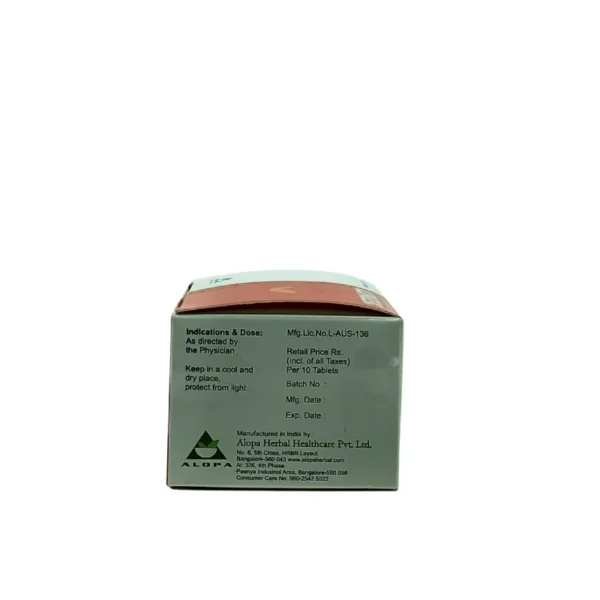 Alopagesic Tablet (10Tabs) - Alopa Herbal - AyurCentral Online