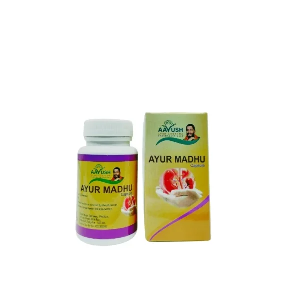 Ayur Madhu Cap (60Caps) - Ayur Ashrama - AyurCentral Online