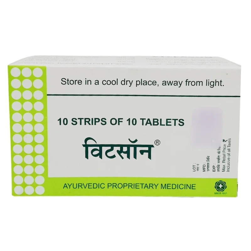 Vitesson Tab (10Tabs) - J & J - AyurCentral Online