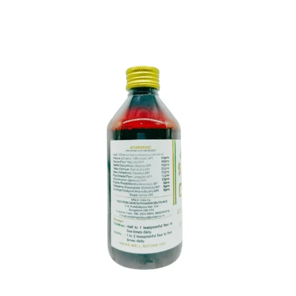 Cons Syrup - Western Ghats - AyurCentral Online