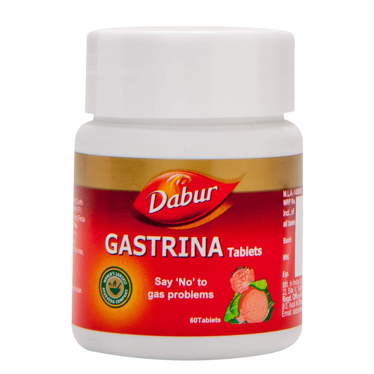 Gastrina Tab (60Tabs) - Dabur - AyurCentral Online