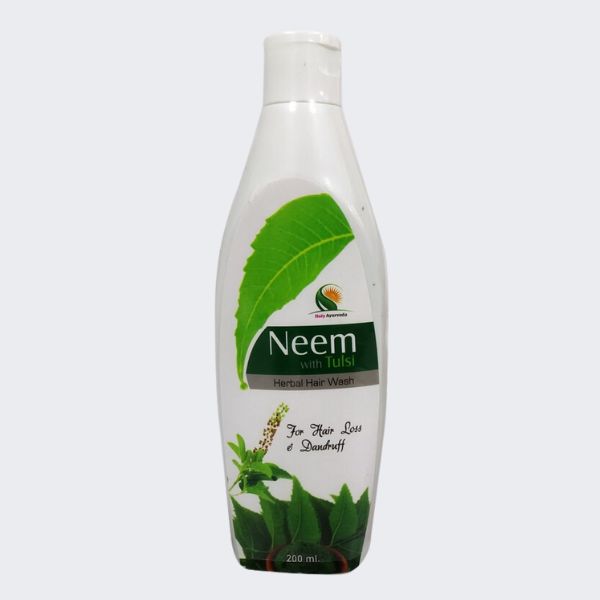Neem Tulsi Shampoo (200ml) - Holy Ayurveda - AyurCentral Online