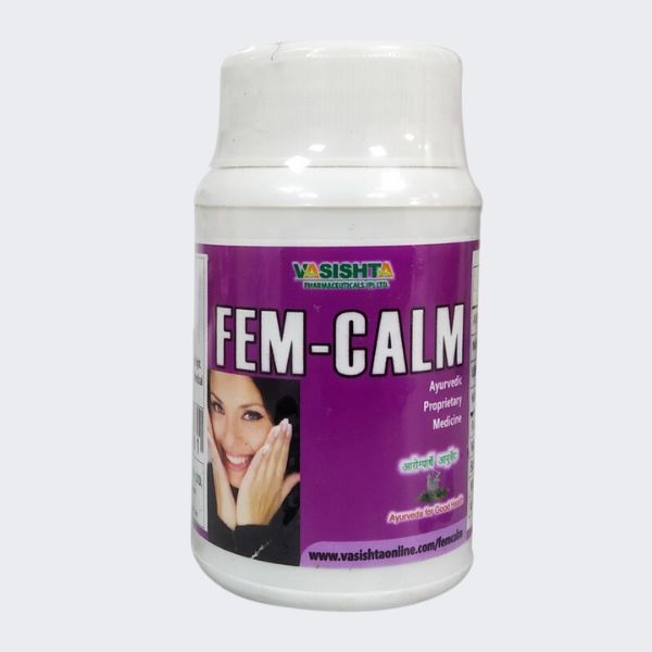 Buy Fem-Calm Capsule (60Caps) - Vasishta Pharma