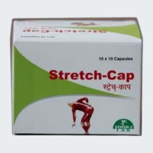 Stretch Cap (10Caps) - Four-S Lab - AyurCentral Online