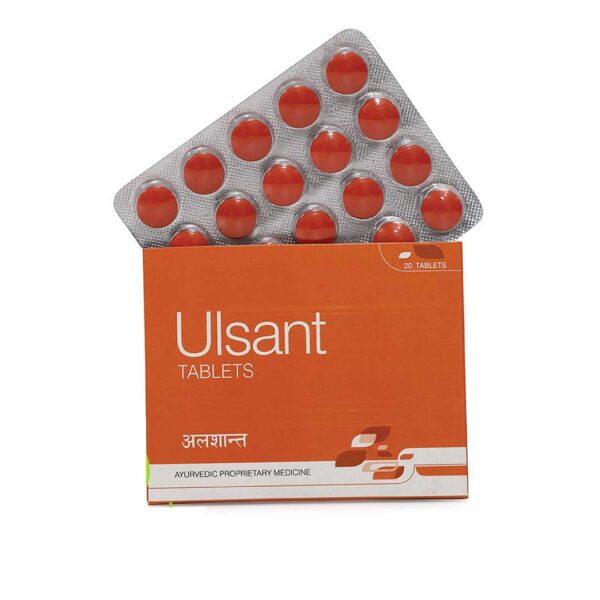 Ulsant Tablets (20Tabs) - Ayurchem - AyurCentral Online