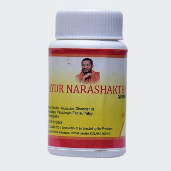 Ayur Narashakthi Cap (60Caps) - Ayur Ashrama - AyurCentral Online