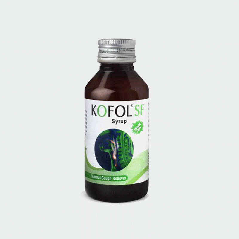 Kofol Sf Syrup (100ml)- Charak Pharma - AyurCentral Online