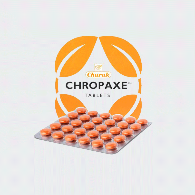 Chropaxe Tab (30Tabs) - Charak Pharma - AyurCentral Online