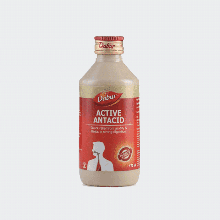 Active Antacid Syrup (170ml) - Dabur - AyurCentral Online