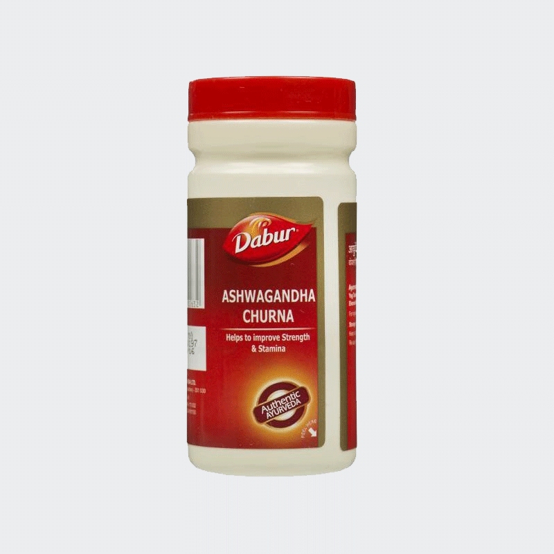 Ashwagandha Churna (60Gm) - Dabur - AyurCentral Online