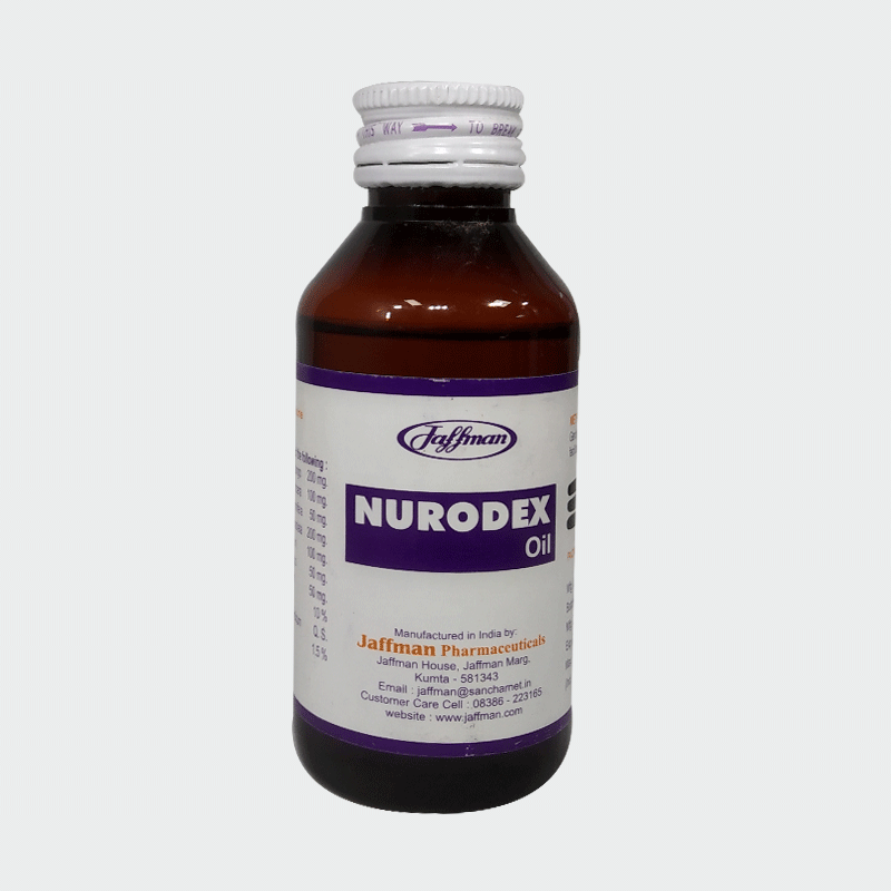 Nurodex Oil (100ml) - Jaffman - AyurCentral Online