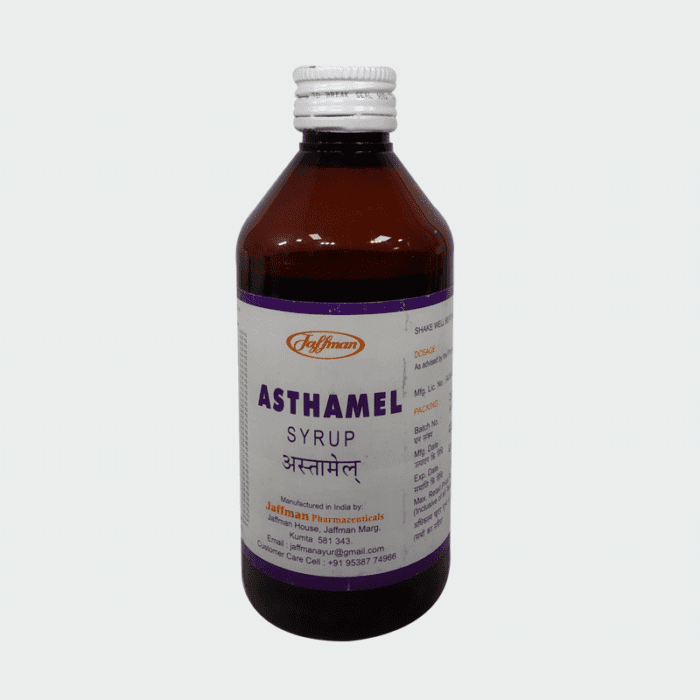 Asthamel Syrup C - Jaffman - AyurCentral Online