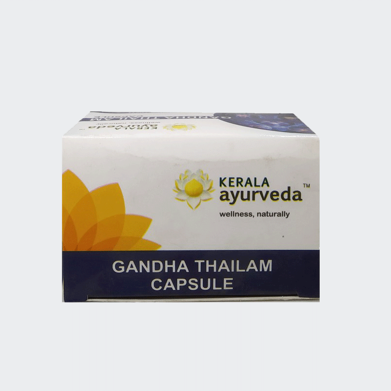 Gandha Taila Cap (10Caps) - Kerala Ayurveda - AyurCentral Online