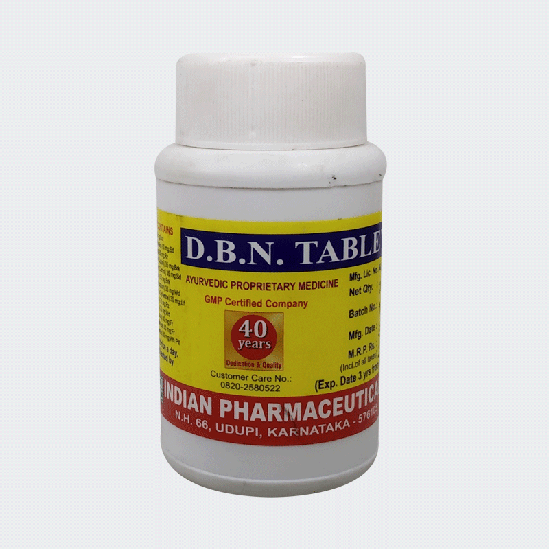 Dbn Tablet (100) - Indian Pharma - AyurCentral Online