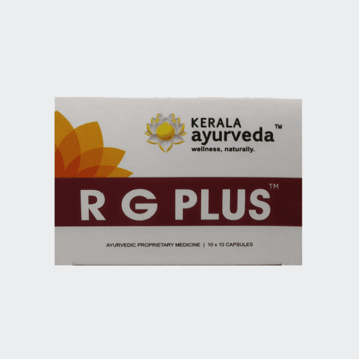 RG Plus Capsule(10Caps) - Kerala Ayurveda - AyurCentral Online