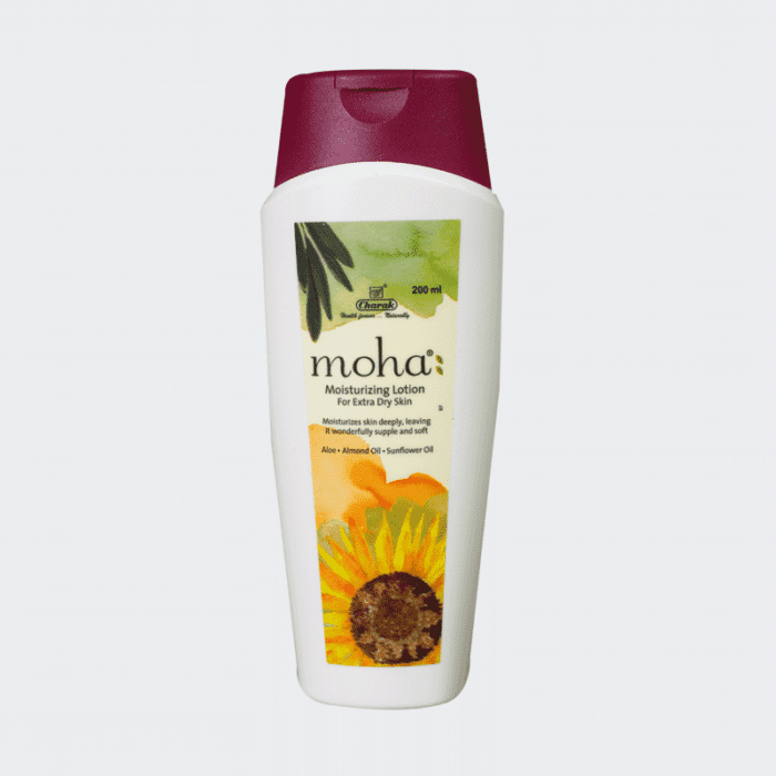 Moha Moisturizing Lotion (200ml) - Charak Pharma - AyurCentral Online