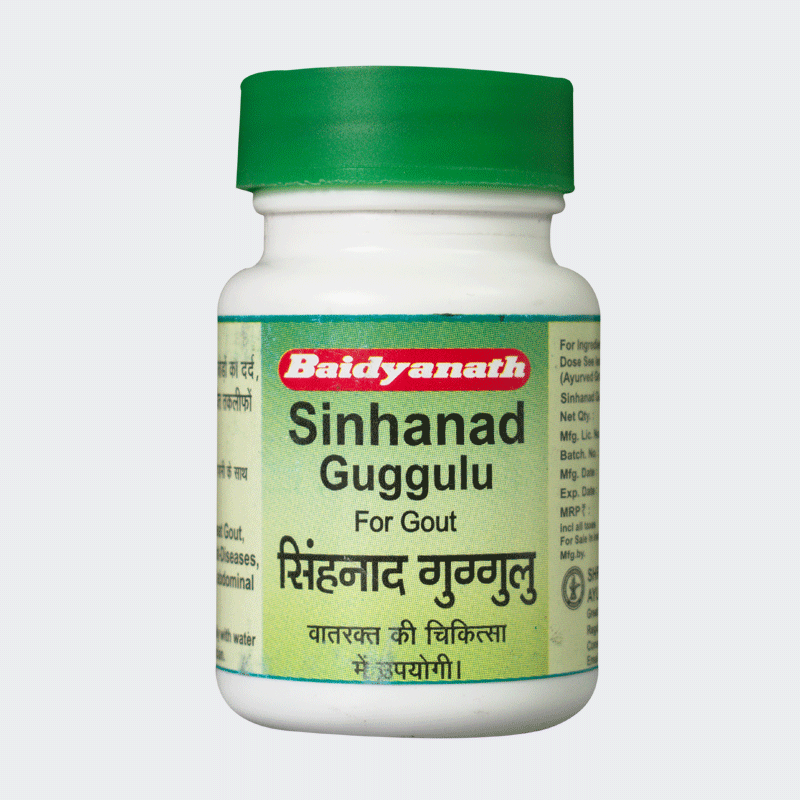 Sinhanad Guggulu (80Tabs) - Baidyanath - AyurCentral Online