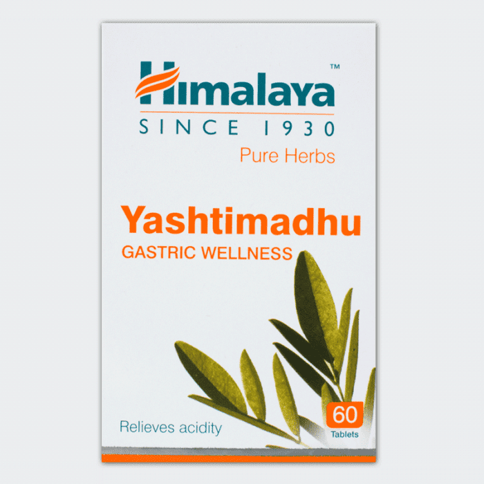 Yashtimadhu Tablets (60Tabs) - Himalaya - AyurCentral Online