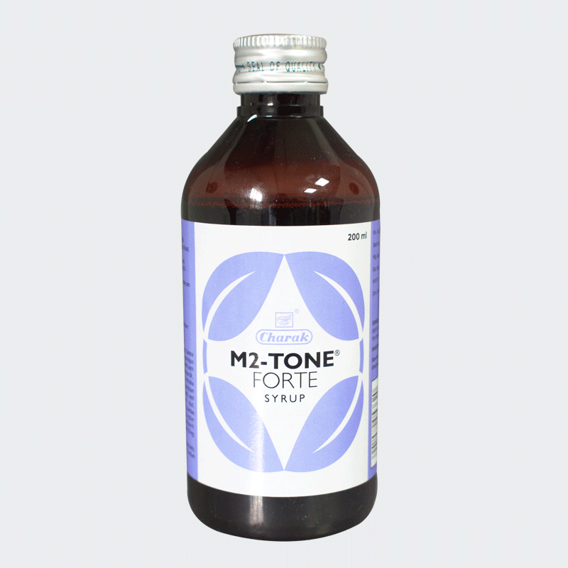Buy M2 Tone Forte Syrup (200ml) - Charak Pharma