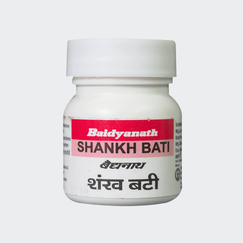 Shankh Bati (40Tabs) - Baidyanath - AyurCentral Online