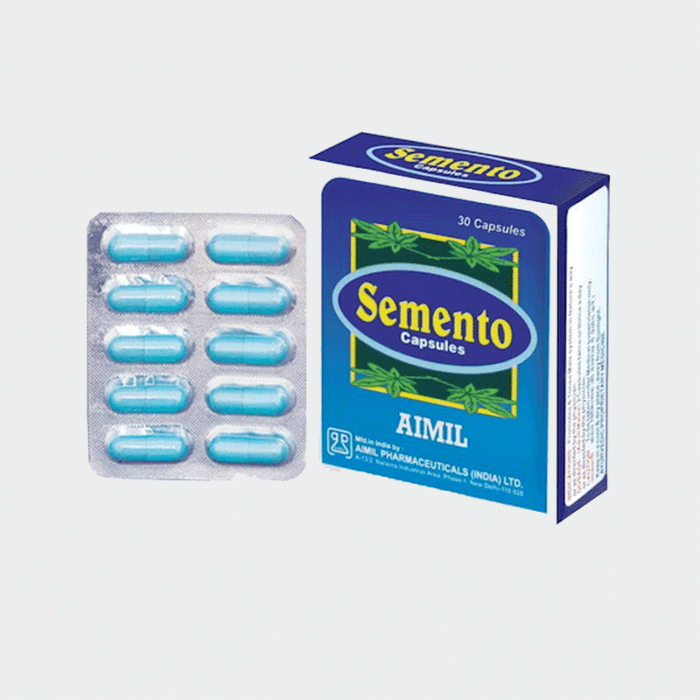 Semento Capsule (20Caps) - Aimil - AyurCentral Online