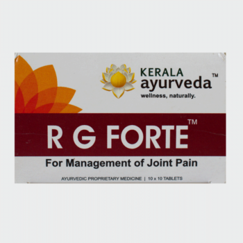 R G Forte Tablet (10Tabs) - Kerala Ayurveda - AyurCentral Online