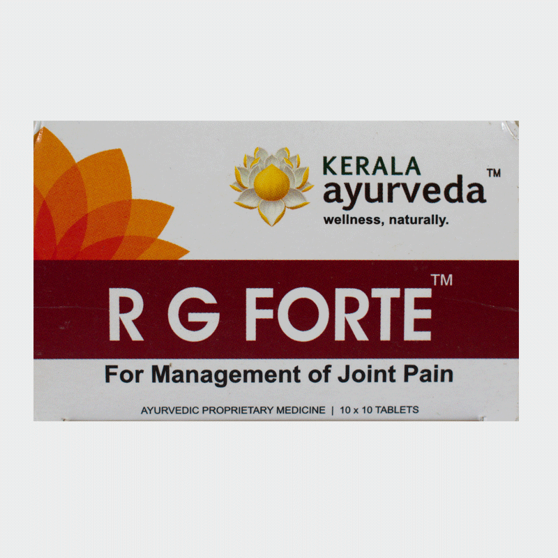 R G Forte Tablet (10Tabs) - Kerala Ayurveda - AyurCentral Online