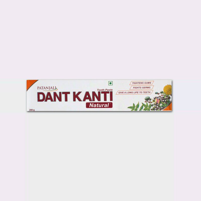 Dant Kanti Tooth Paste (200Gm) - Patanjali - AyurCentral Online