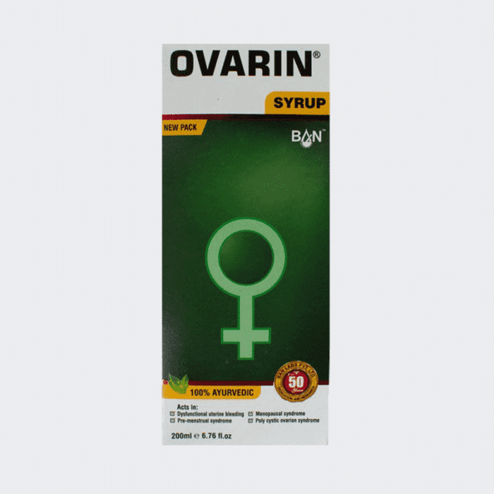 Ovarin Syrup (200ml) - Ban Labs - AyurCentral Online