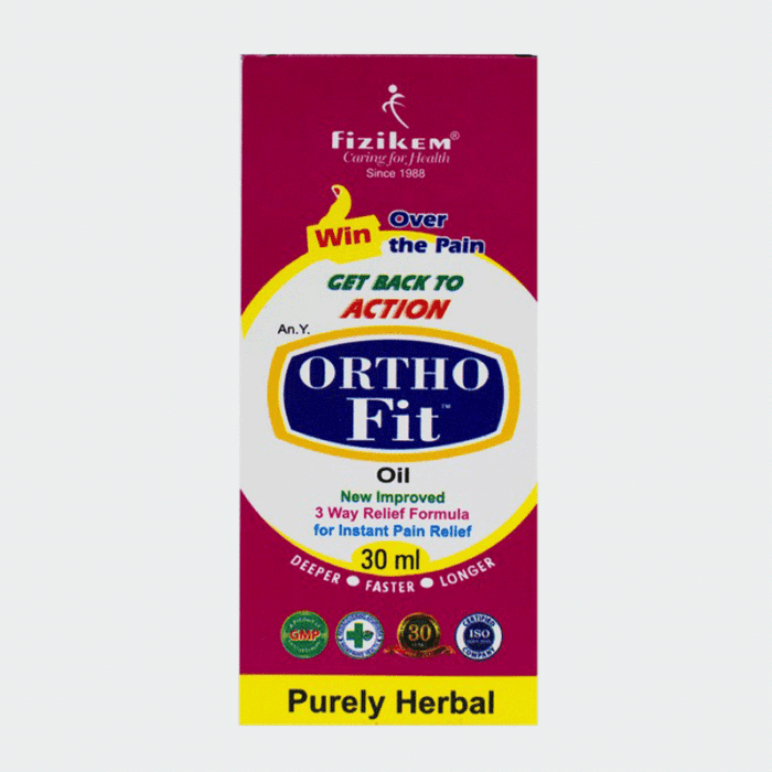 Ortho Fit Oil (30ml) - Fizikem - AyurCentral Online