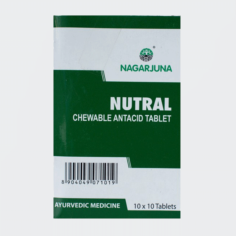 Nutral Tablet (10Tabs) - Nagarjuna - Ayurcentral Online