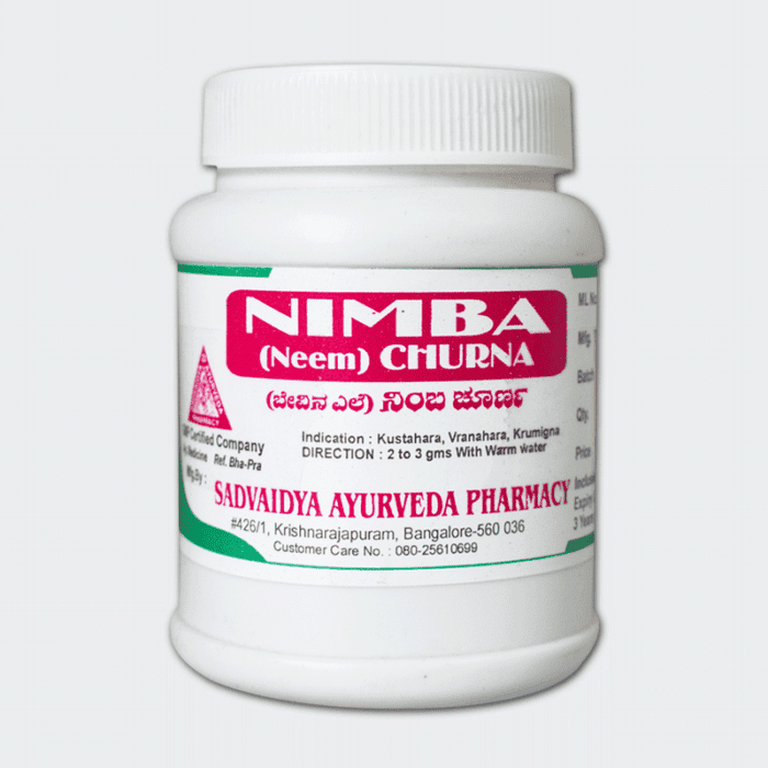 Nimba Churna (100Gm) - Sadvaidya - AyurCentral Online
