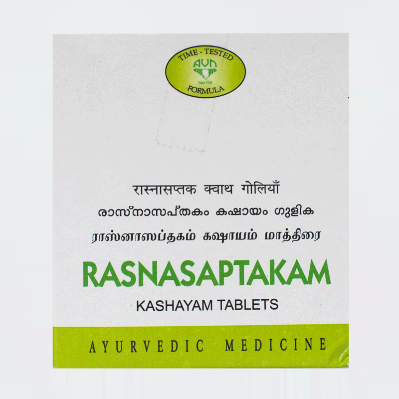 Rasnasaptakam Kashayam Tablet (10Tabs) - Avn Ayurveda - AyurCentral Online