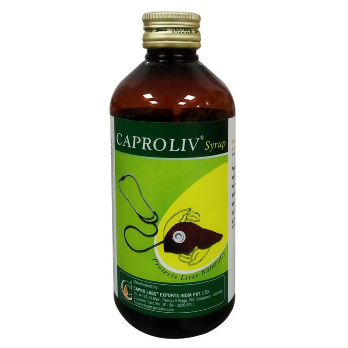 Caproliv Syrup (200ml) - Capro - AyurCentral Online