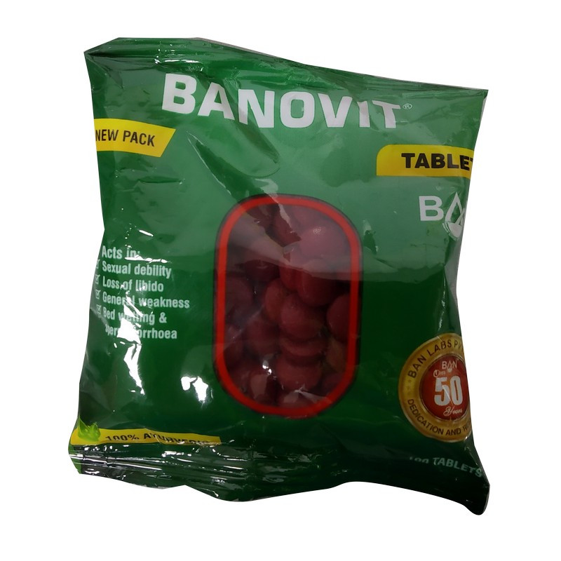 Banovit Tablet (100Tabs) - Ban Labs - AyurCentral Online