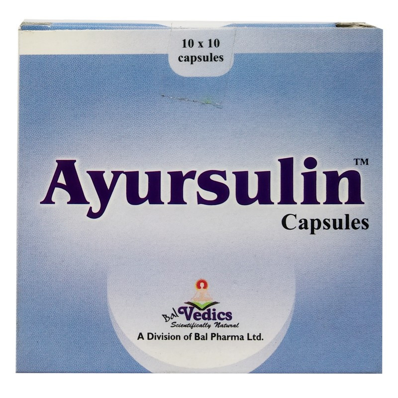 Ayursulin Cap (10Caps) - Bal Vedics - AyurCentral Online